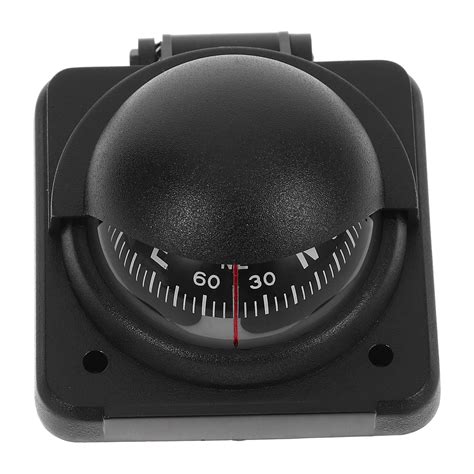 Milisten Portable Car Compass Ball Dashboard Compass For Auto Truck And