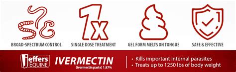 Ivermectin Gel Horse Dewormer Paste Apple Single Dose — Lambert Vet