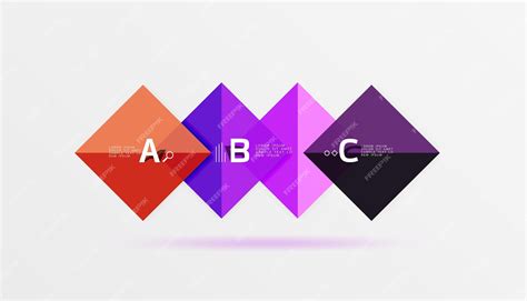 Premium Vector Geometric Square And Triangle Template Vector Template