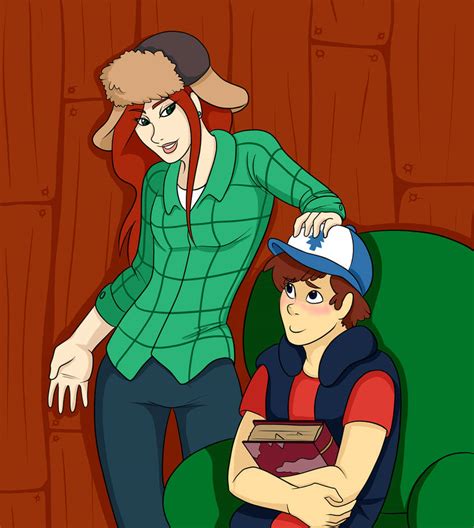 Wendy And Dipper By Ofabulouspanda On Deviantart