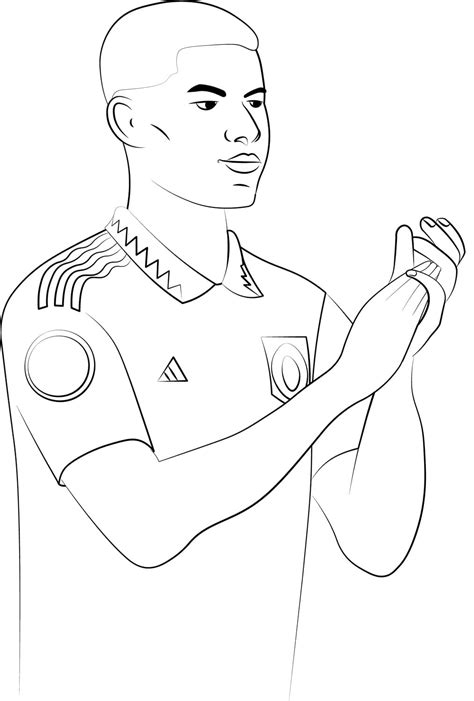 Manchester United Mu Coloring Pages Coloringlib