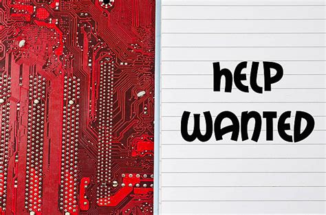 Help Wanted Hepl Rectangular Concept Vector Hepl Rectangular Concept