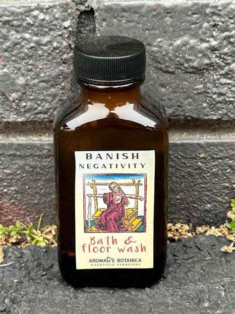 Banish Negativity Wash Spiritual Bath And Floor Wash Hoodoo Pagan