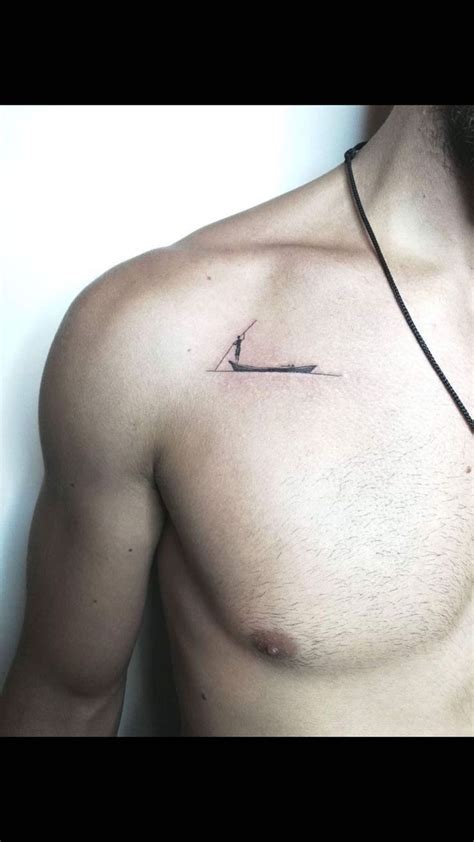 Shoulder Tattoo For Men Minimalist Chest Tattoo Men Ideas Minimalist
