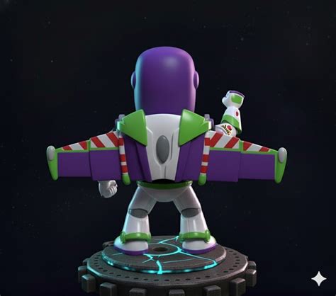 🦸 Buzz Lightyear Toy Story Deluxe Edition 3d Figure Model Stl・ Stl