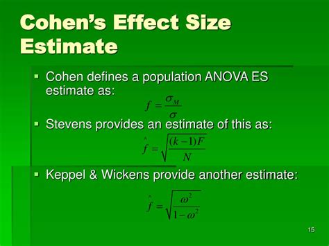 Ppt Effect Size And Power Analysis Powerpoint Presentation Free Download Id 6877460