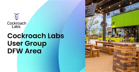 Cockroach Labs On Linkedin Last Call For Todays Cockroach Labs User Group In The Dfw Area Rsvp
