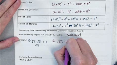 1 3 Precalc Notes Youtube