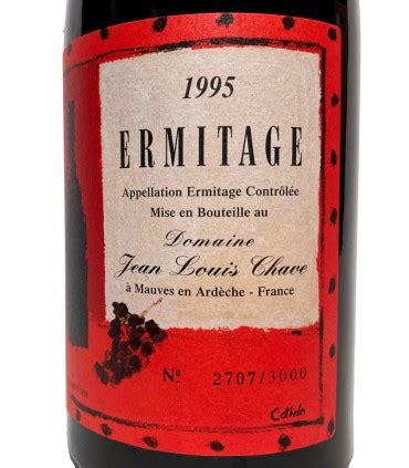 Ermitage Rouge Cuvée Cathelin 1995 Domaine Jean Louis Chave