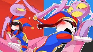 Kiss On The Neck Jax X Pomni The Amazing Digital Circus Comic Tadc Art