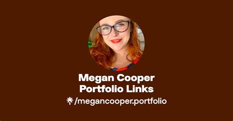 Megan Cooper Portfolio Links Instagram Linktree