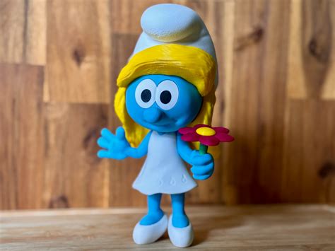 Smurfette V2 No Ams By Ethanprint3d Makerworld Download Free 3d Models