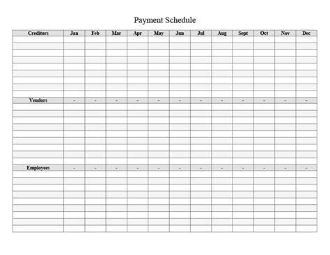 30 Free Payment Plan Templates