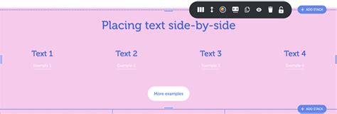 How To Display Multiple Text Blocks Next To Each Other Using A Grid Gallery Rocketspark