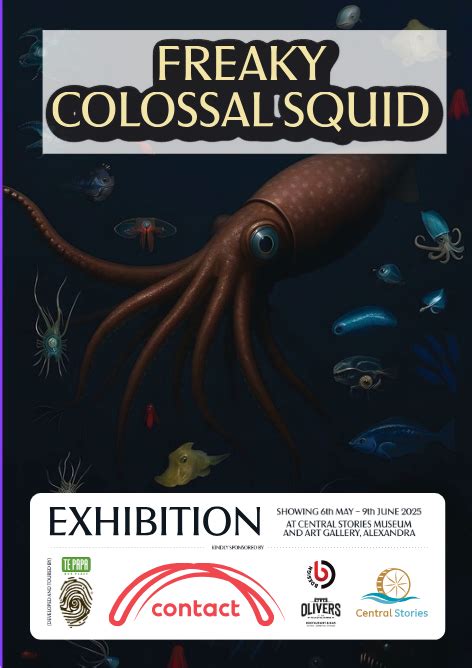 Colossal Squid Freaky Features Exhibition Te Ngū Tipua Ngā Wāhanga