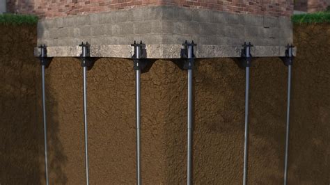San Antonio Concrete Slab Foundation Repair Steel Pier Pilings
