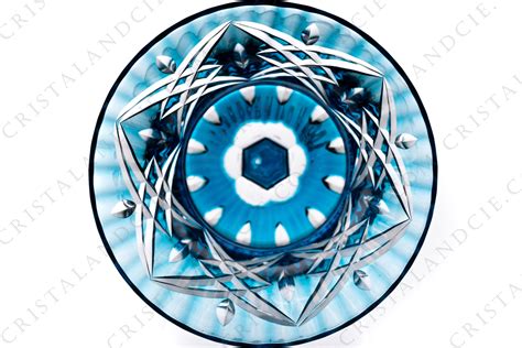 Sky Blue Wine Glass Hock Shape Apollo By Saint Louis