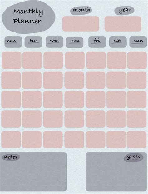 Monthly Planner Notability Gallery