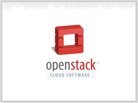 Openstack Technology Overview Ppt