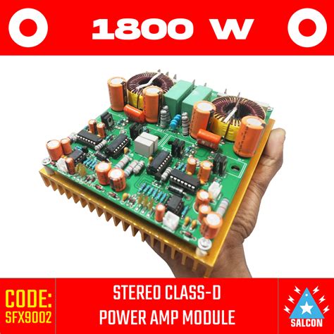 Class D Salcon Electronics