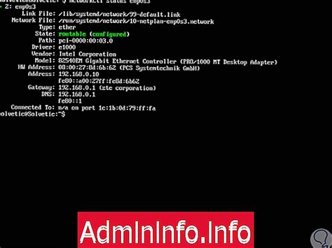⚙como Usar O Networkctl E Exibir O Status Das Interfaces De Rede Linux