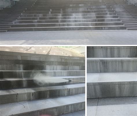 시흥 고등학교 계단 백화 제거 학생들의 안전을 최우선으로