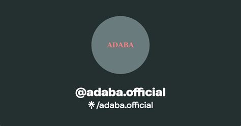 Adabaofficial Instagram Linktree