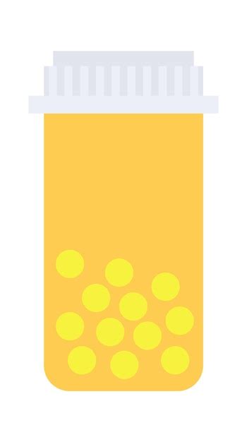 Premium Vector Medical Pills Icon Vector Illustration