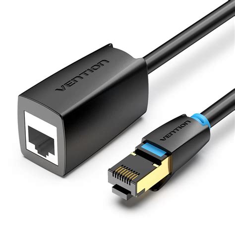 VENTION Cat Ethernet Extension Cable M Flat Ethernet Extender Gbps MHz High Speed
