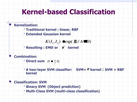 Ppt Local Features And Kernels For Classification Of Object