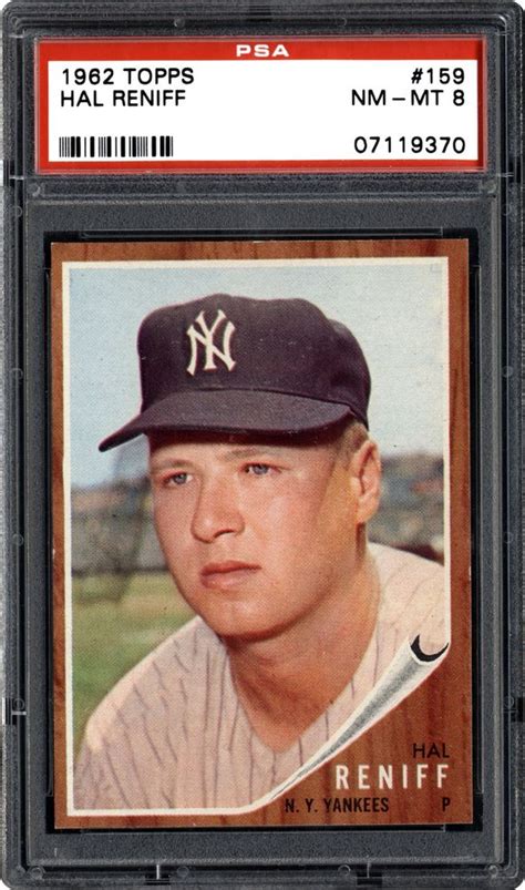 1962 Topps Hal Reniff Psa Cardfacts®