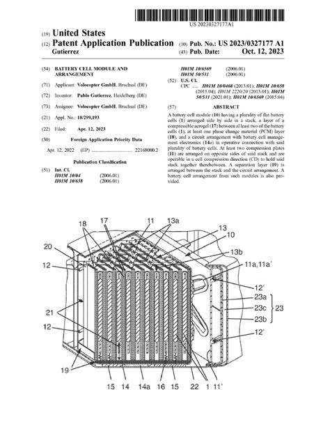 Patent On Pouch Battery Pack Design For Evtol Applications Pdf