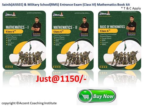 Mathematics For Sainik School 6th