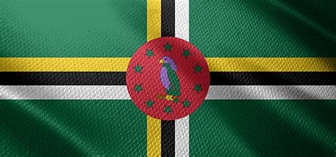 Dominica Flag Purple
