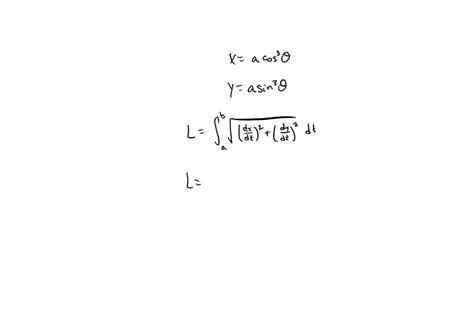 The Curve Shown In The Figure Is The Astroid X A Cos 3 θ Y A Sin 3 θ