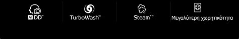 LG Πλυντήριο Ρούχων 9kg Steam™, AI DD™:F4R7009TSWB| LG Ελλάς