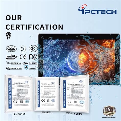 En Certificate Embedded Industrial Pc With Front Panel Ip65 Water Proof