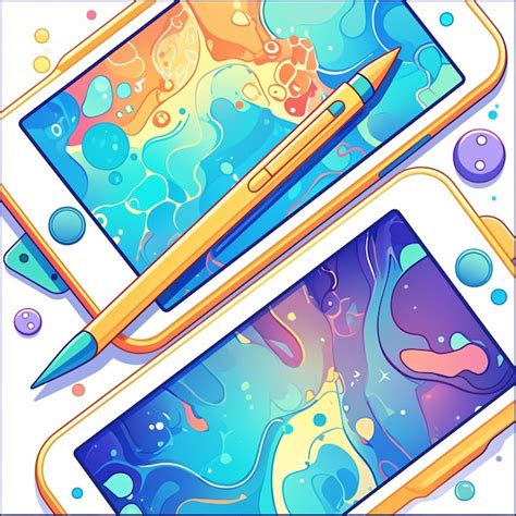 Students Learning To Use School Tablets Premium Ai Generated Vector