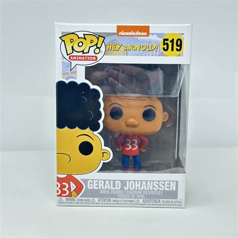 2ª MÃo Funko Pop Animation Hey Arnold Gerald Johanssen 519