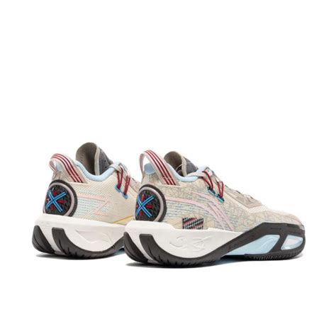 Li Ning Way Of Wade Fission 9 Origin” Basketball Shoes In Beige Pink