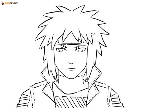 Dibujos De Minato Namikaze Para Colorear Aniyuki