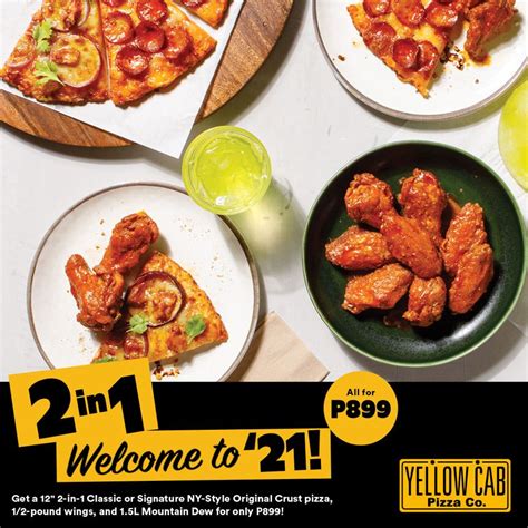 Yellow Cab 2in1 Promo
