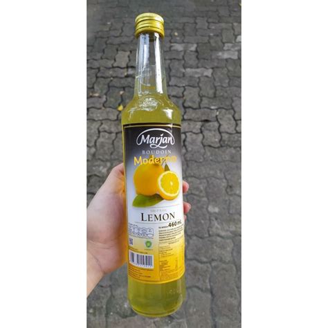 Jual Marjan Syrup Lemon 460 Ml Shopee Indonesia