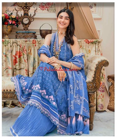 Saadia Asad Noor Chiffon Laserkari Collection 2022 Shop Online Buy