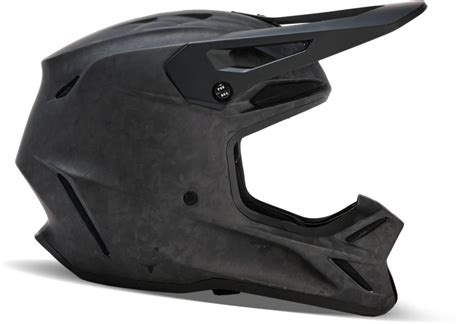 Fox V3 Rs Carbon Solid Helm