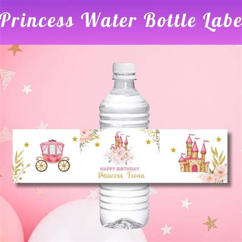 Princess Labels Etsy