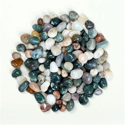 Semi Precious Tumbled Garden Mix Agates For Interior Dimensions 20 40mm At Rs 125 Kg In Bhilwara