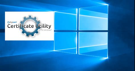How To Use The Digicert Certificate Utility For Windows To Create A Csr