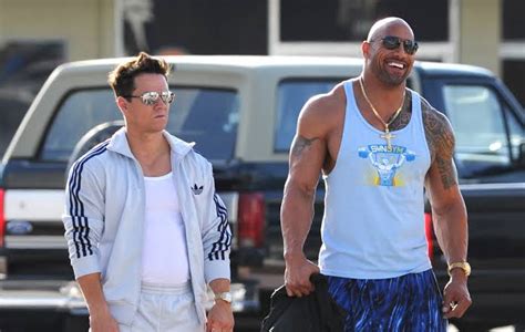 Mark Wahlberg And The Rock