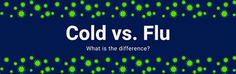 Cold Vs Flu What Is The Difference Nexus Primary Care Network